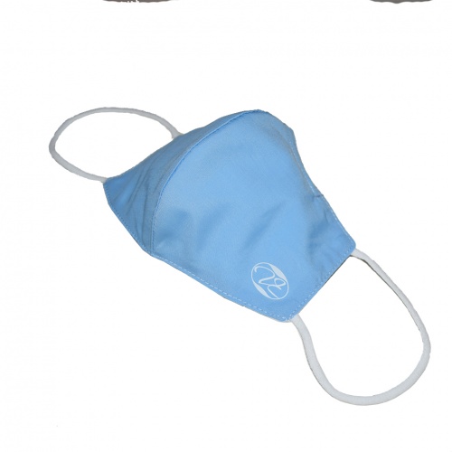 Premium 3 Layer Anti-Bacterial Reusable Face Mask - Light Blue